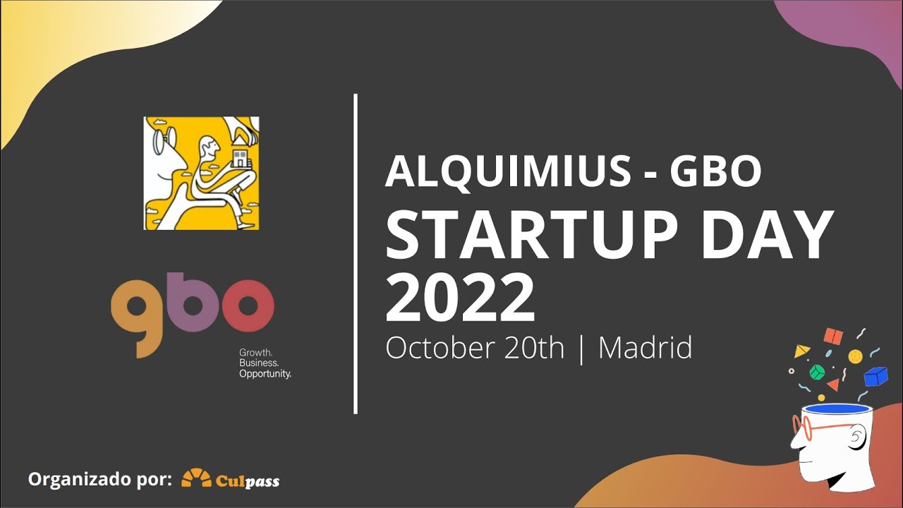 GBO Startup Day 2022 - Streaming Session - YouTube