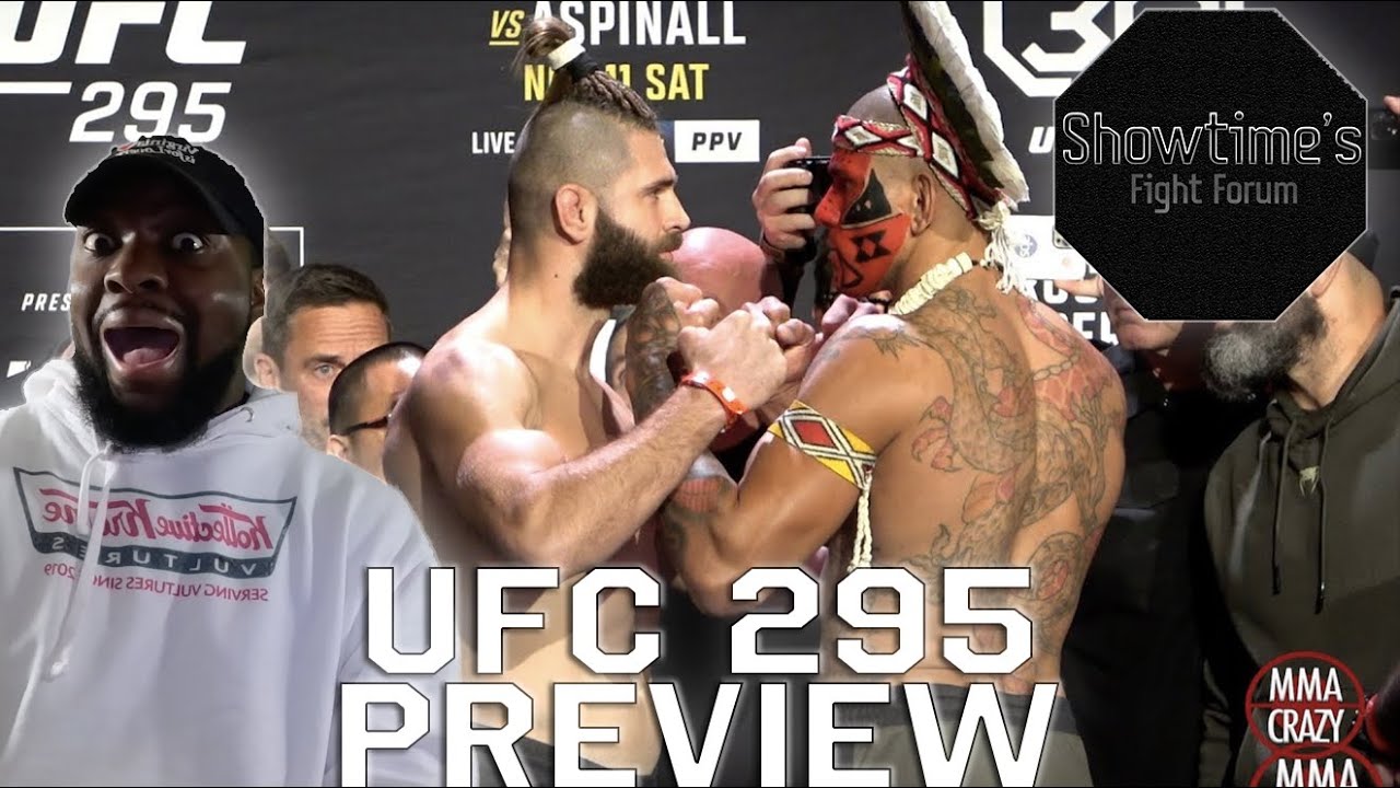 UFC 295 PREVIEW: 2 WARRIORS COLLIDE!!! Showtime's Fight Forum - YouTube