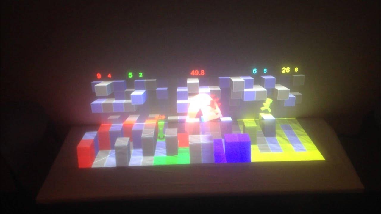 Unity Projection Mapping Game - YouTube