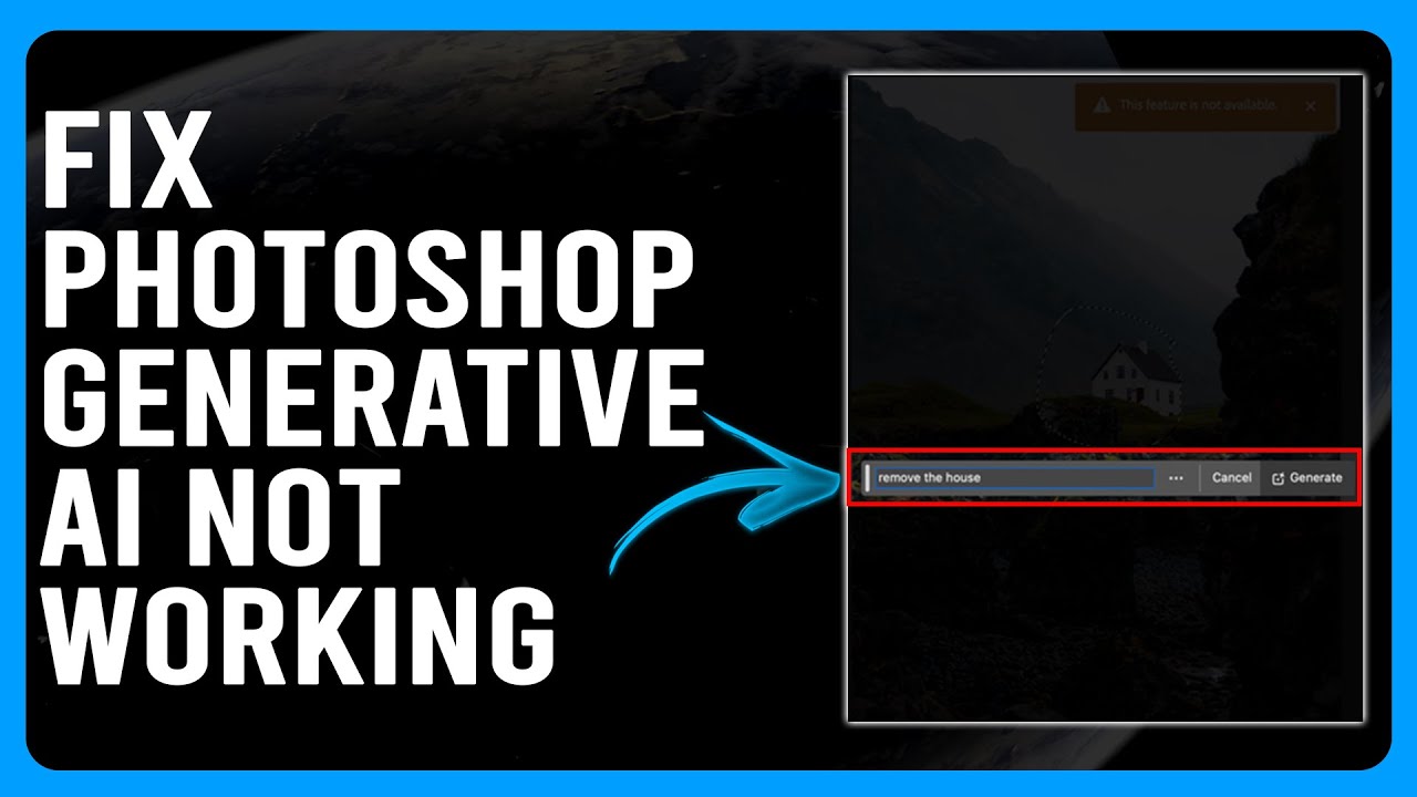 How To Fix Photoshop Generative AI Not Working (Troubleshoot Photoshop ...