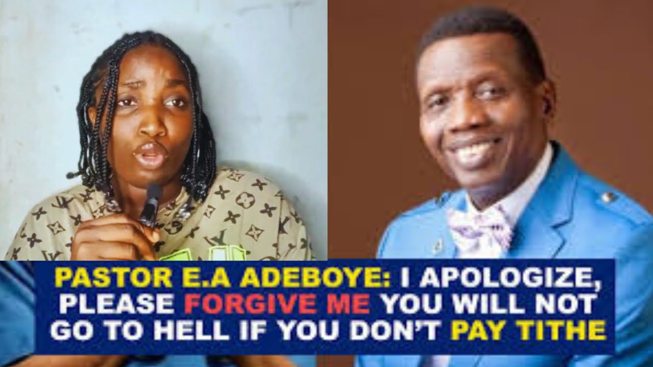 PASTOR E.A ADEBOYE CONFESSION ON TITHE // THE REAL TRUTH 💯 - YouTube