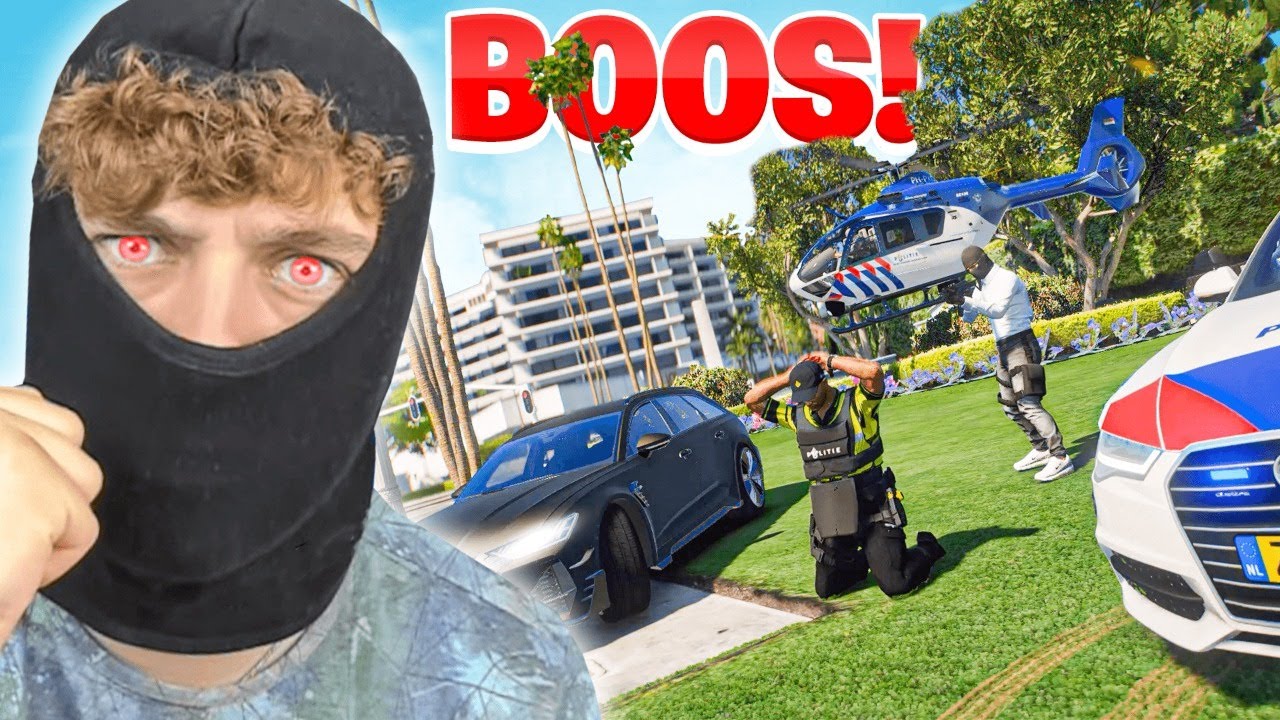 GAMES4REAL UITBREKEN UIT DE GEVANGENIS! (Ft. Marius) | GTA 5 Roleplay ...