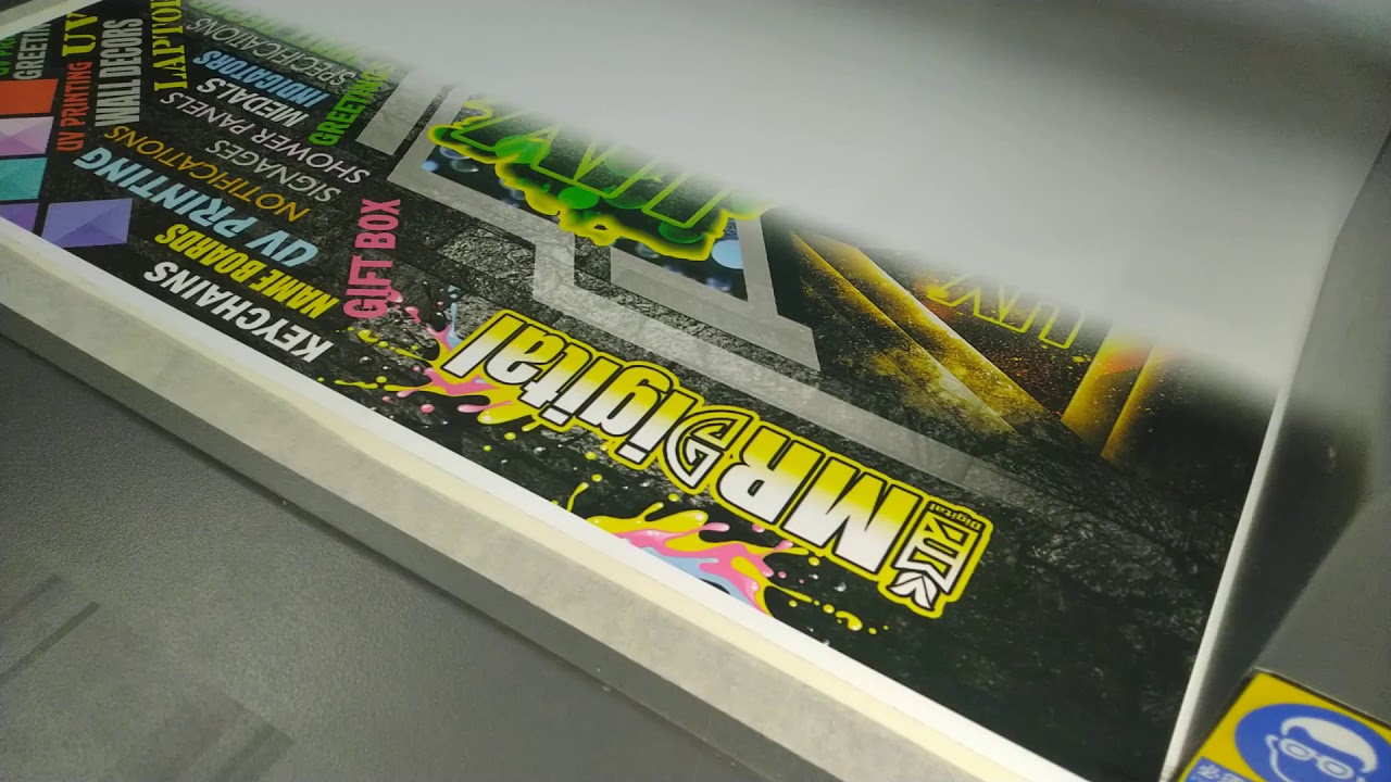 Photo glossy sheet with emboss effect printing - YouTube