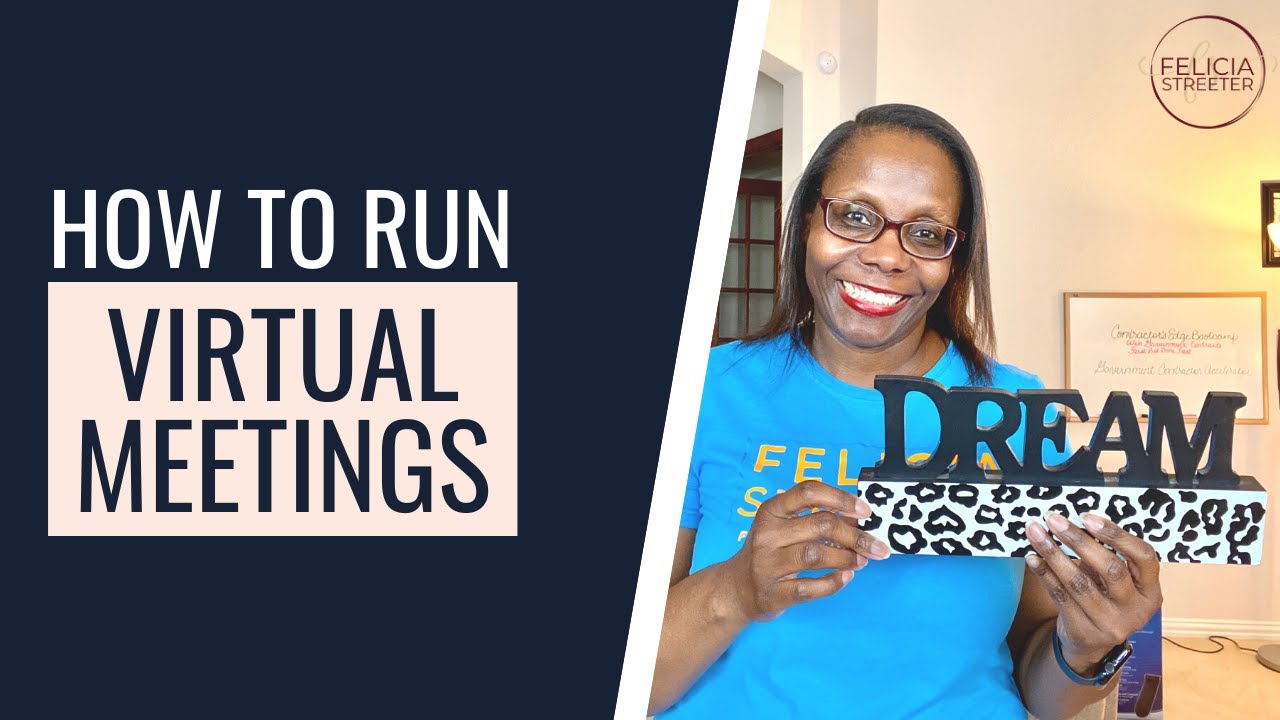How To Run Virtual Team Meetings - YouTube
