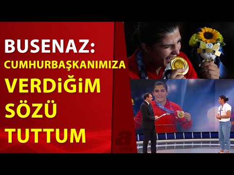 Busenaz Sürmeneli A Haber'e konuştu: Cumhurbaşkanımıza verdiğim sözü tuttum | A Haber