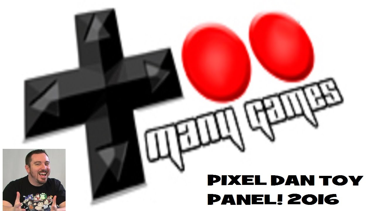 Pixel Dan Toy Panel At Too Many Games 2016 - YouTube