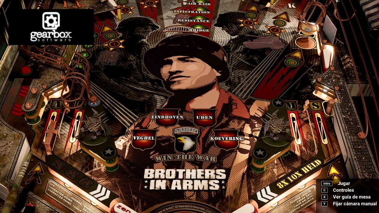 Brothers in Arms 🎖️ | Gameplay 🕹️ | Pinball FX3 🎱 - YouTube