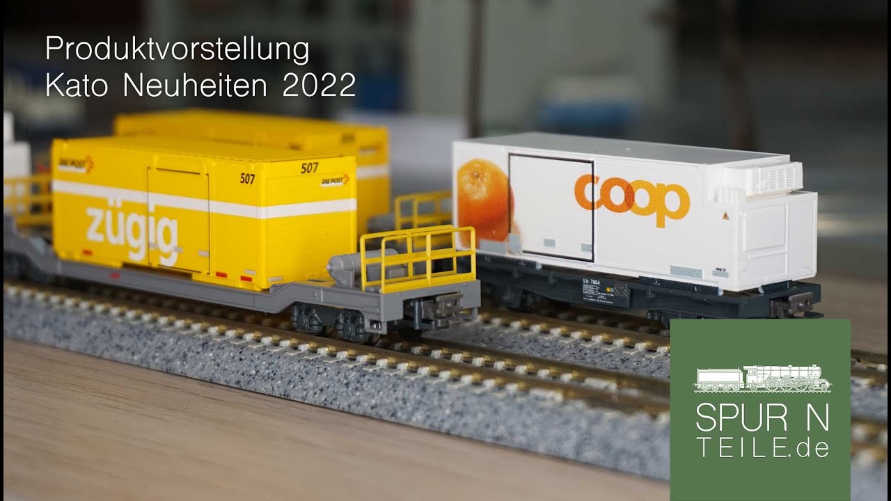 Spur N: Kato RhB Neuheiten 2022 - YouTube
