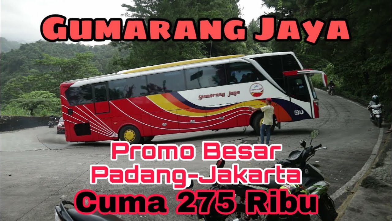 Promo tiket Padang-Jakarta Gumarang jaya Tarif termurah dari yang lain ...