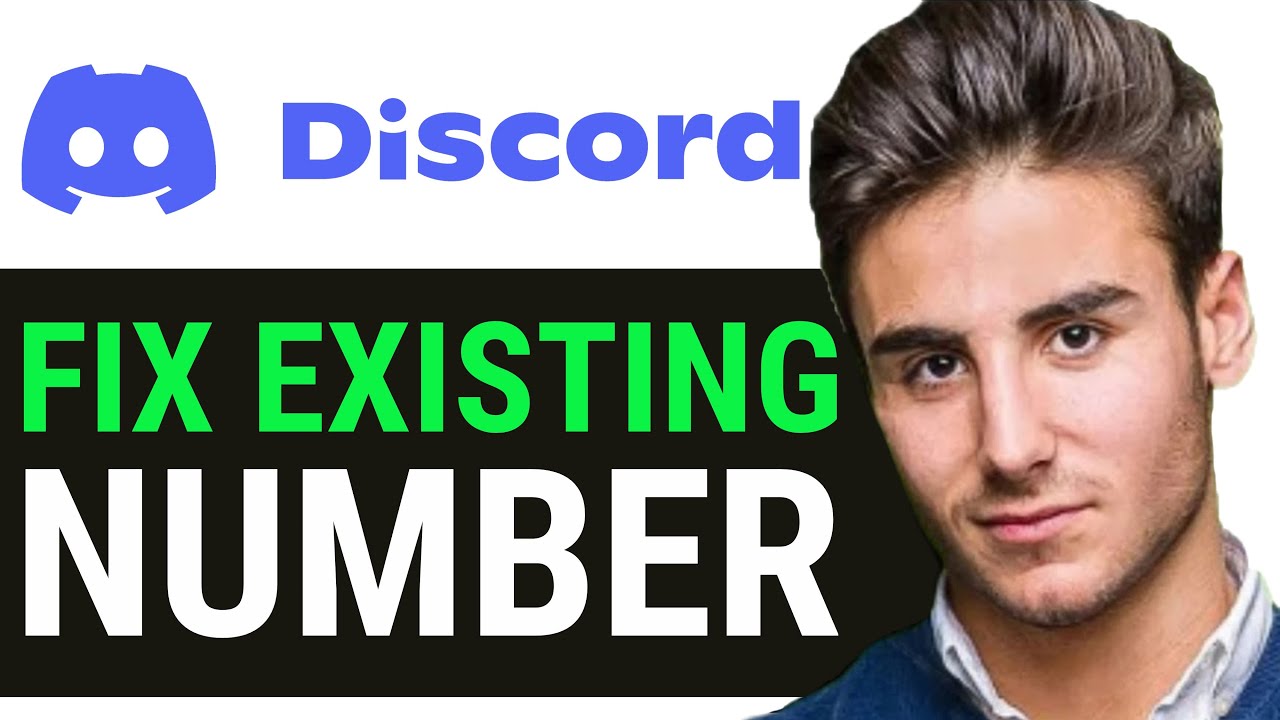 EXISTING ACCOUNT IS ALREADY USING THIS NUMBER ON DISCORD FIXED! - YouTube