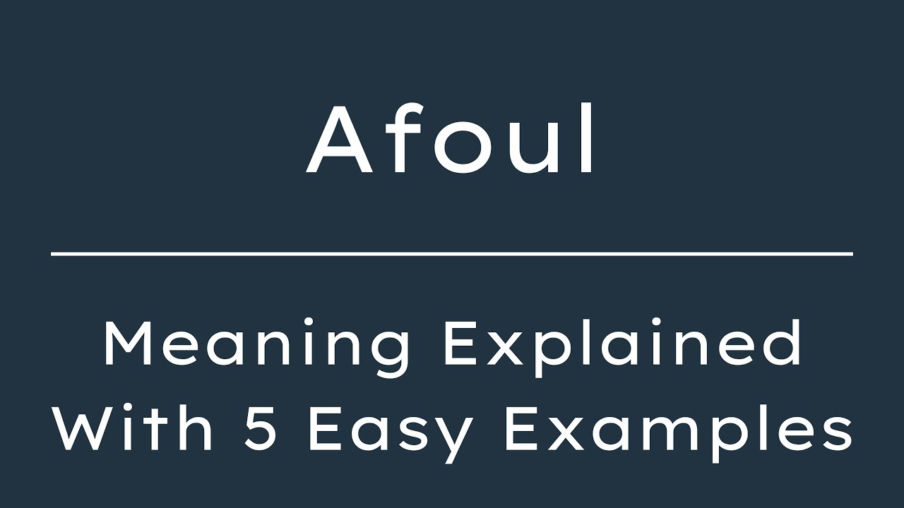 Afoul Meaning in English, Definition of Afoul, Meaning of Afoul With ...