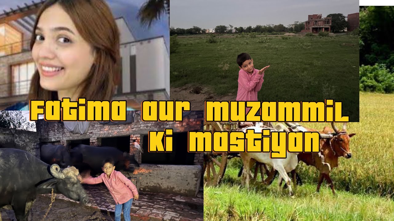 🌟 Muzamil Meets Fatima Faisal & Explores the Village Life! 🏡 | Fatima Faisal ️| Sistrology ️ ...