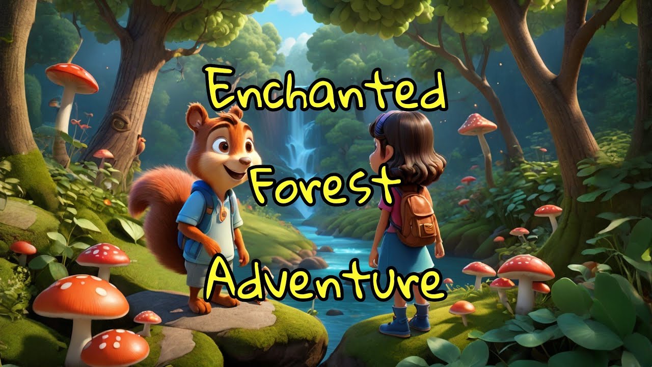 Enchanted Forest Adventure Story in English - YouTube