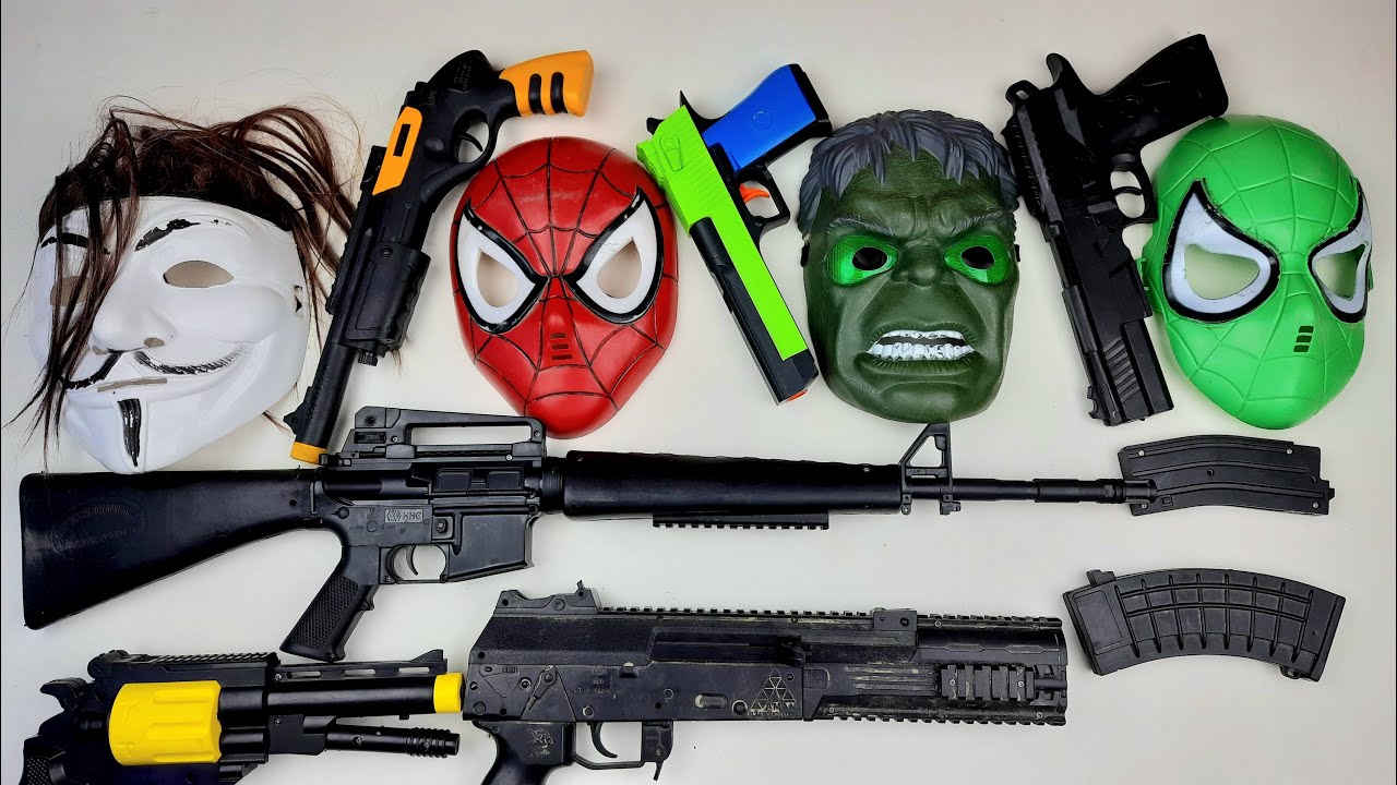 Squid Game Masks, Airsoft Guns Glock Series, Fully Automatic And Normal ...