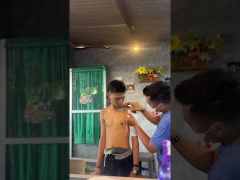 Mas Ega pasang tato full tangan tapi dipotong bagi 2 // kanan kiri