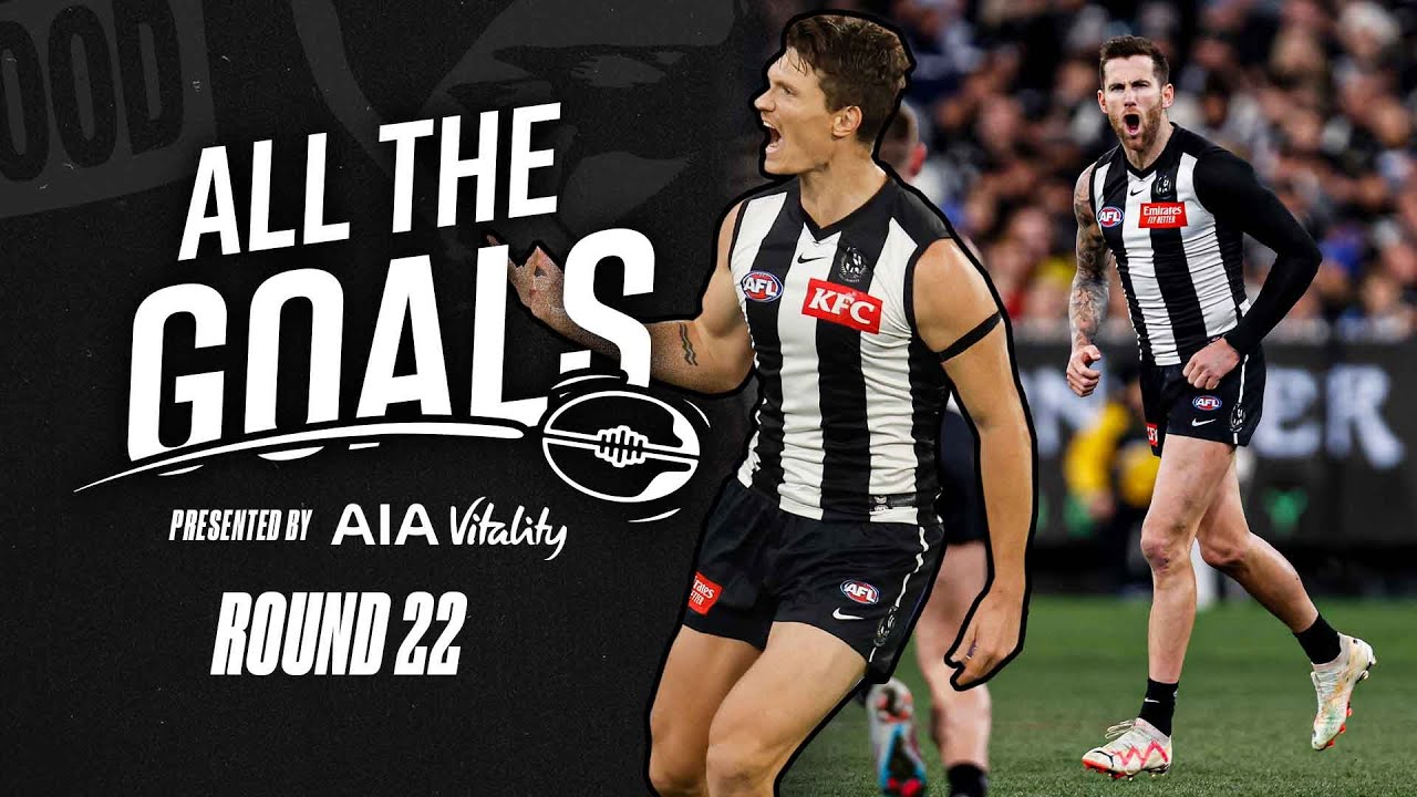 Every goal from Collingwood's eight point victory against Geelong | All ...