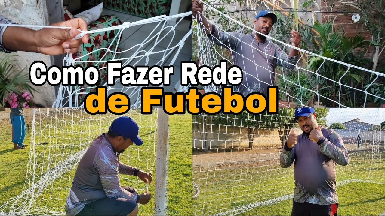 Como Fazer Rede de Futebol Aula Final - YouTube