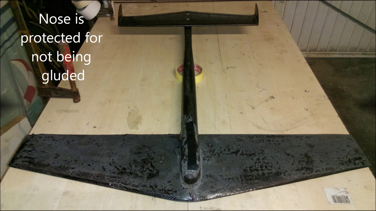 DIY windfoil Part2 - YouTube