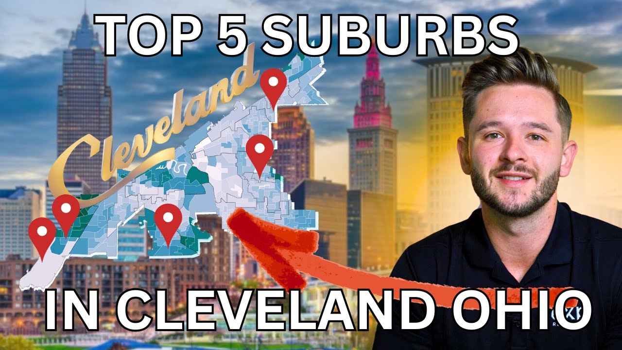 TOP 5 SUBURBS to live In Cleveland Ohio - YouTube