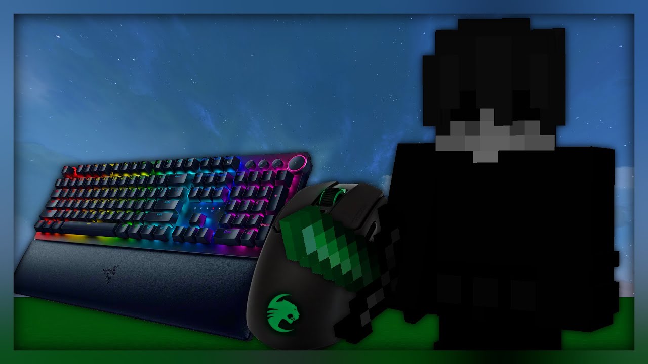 Clicky Keyboard + Mouse Sounds ASMR | Minecraft Bridge - YouTube