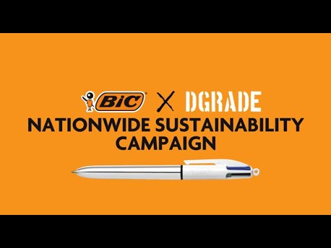 DGrade x Bic School Recycling Campaign - YouTube