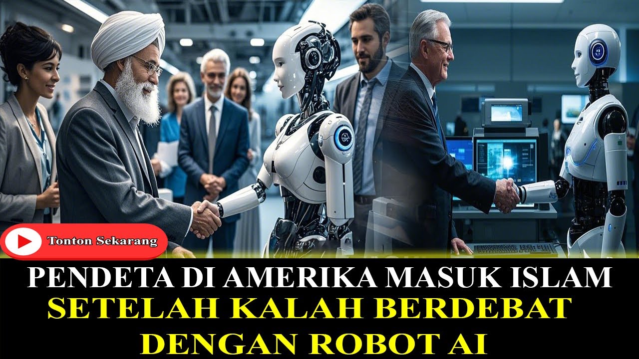 Pendeta Di Amerika Masuk Islam Setelah Kalah Debat Dengan Robot AI - YouTube