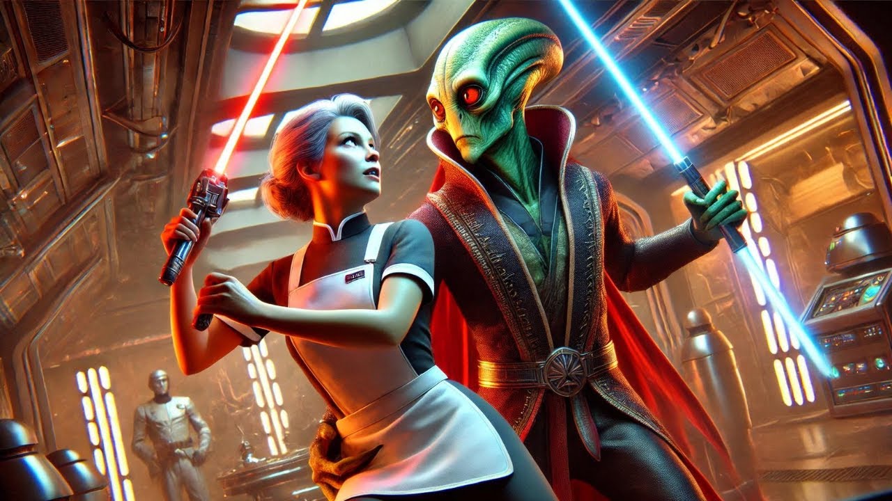 Alien SHOCKED and In Love with the Amazing Human Cleaning Lady! 'She ...