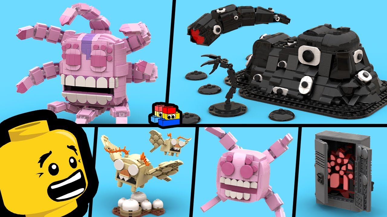 Doors Floor 2 LEGO: Building ALL of the New Entities - YouTube