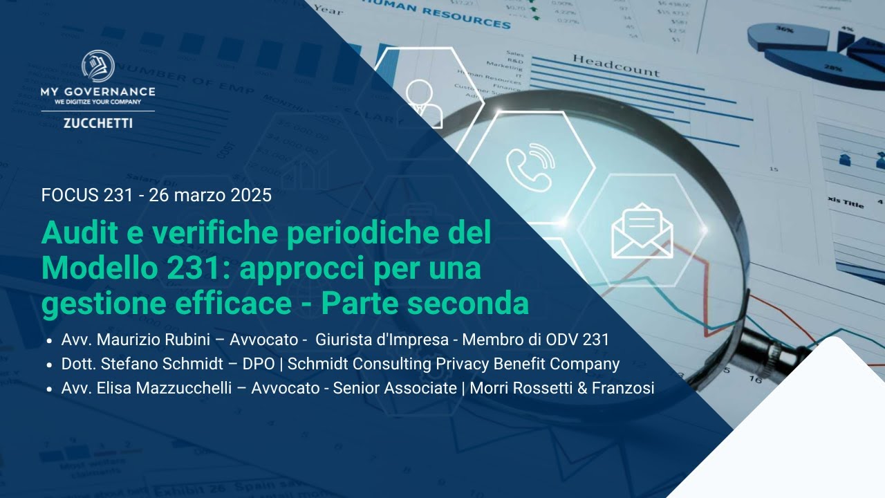 Audit e verifiche periodiche del Modello 231: Approcci per una gestione ...
