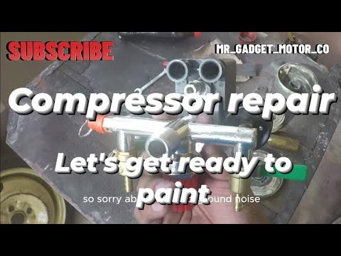 How to repair an air compressor - Want to be a professional painter Let ...