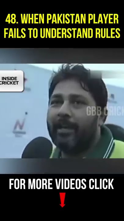 When Pakistan Cricketers Fails To Understand Rules | Obstructing The ...
