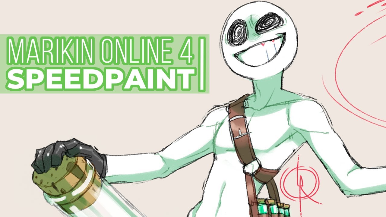 Marikin Online 4 | Otsukin Doodles Speedpaint - YouTube