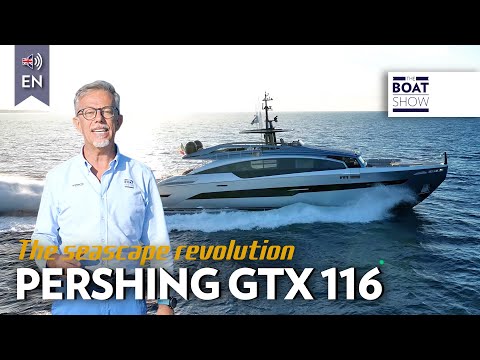 [ENG] PERSHING GTX 116 - Performance Yacht Tour and Review - The Boat Show