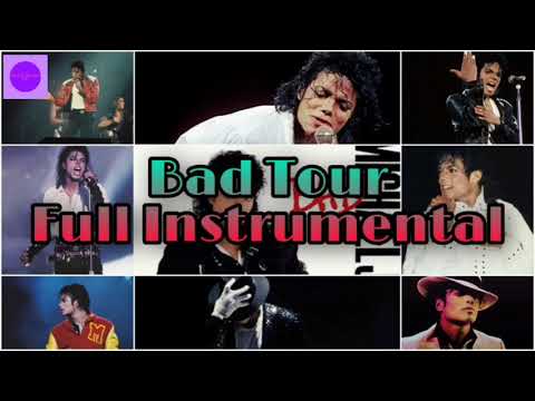 Bad Tour FULL INSTRUMENTAL With Background Vocals - YouTube