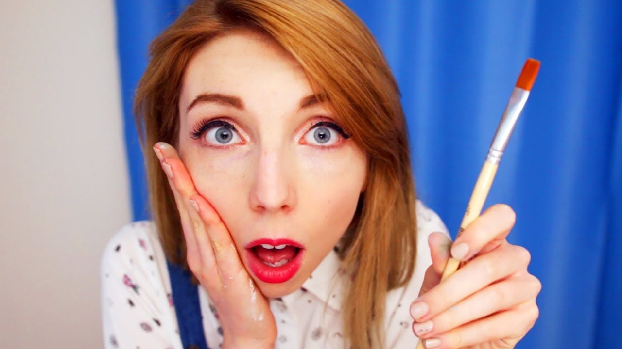 Painting with my LEFT Hand - YouTube