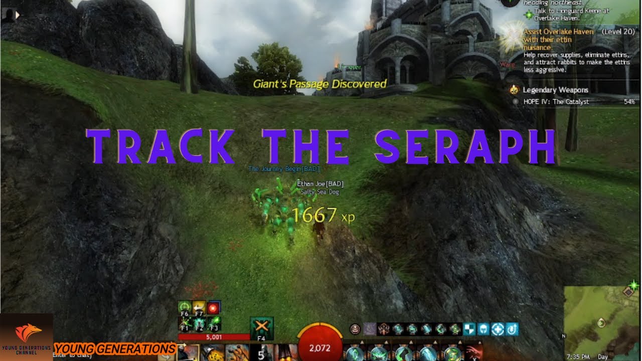 TRAITOR TO THE QUEEN ^ Track The Seraph - Guild Wars 2 = Walkthrough My Story - YouTube