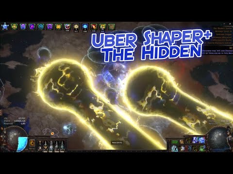 POE 3.20: Beating The Hidden and Uber Shaper - YouTube