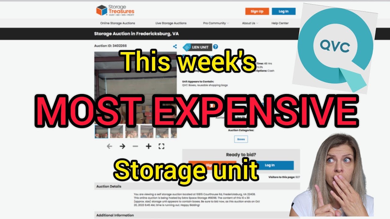 Ep. 9. Online shopping hoard! The MOST EXPENSIVE storage unit at ...