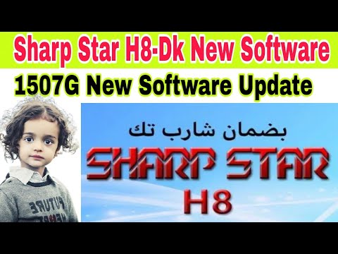 Sharp star H8-Dk New Software || 1507G New Software Update - YouTube