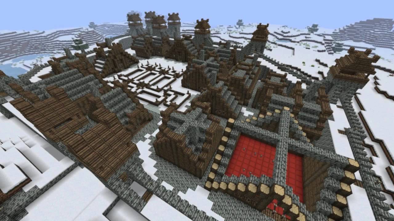 Minecraft Timelapse - Nordic_Viking City - YouTube