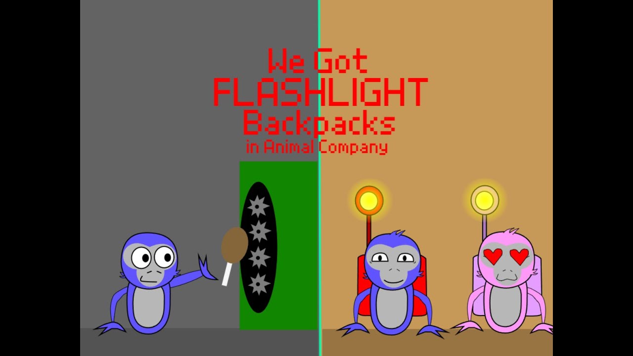 We Got Flashlight BackPacks in Animal Company! (i was Expecting to get ...