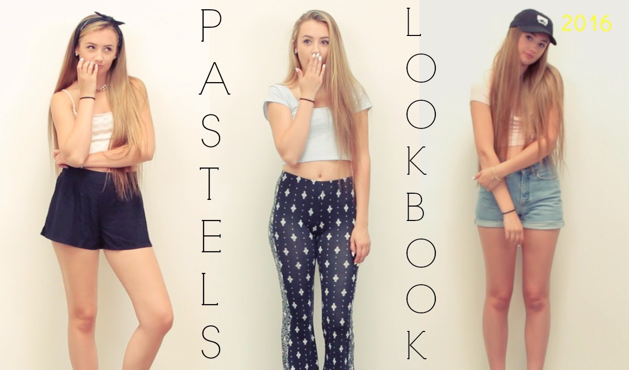 PASTELS LOOKBOOK | 2016 - YouTube