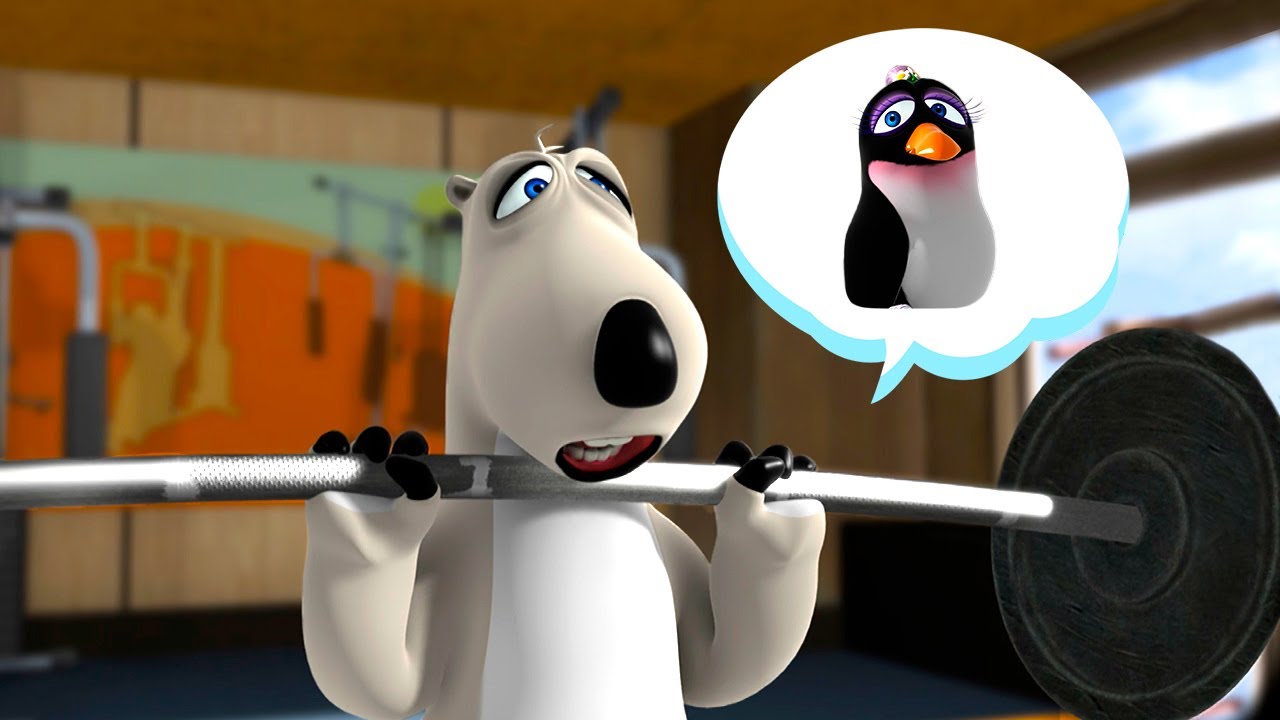 Bernard Bear - The Gym | The Wild Life of Bernard Bear | Funny Episodes ...