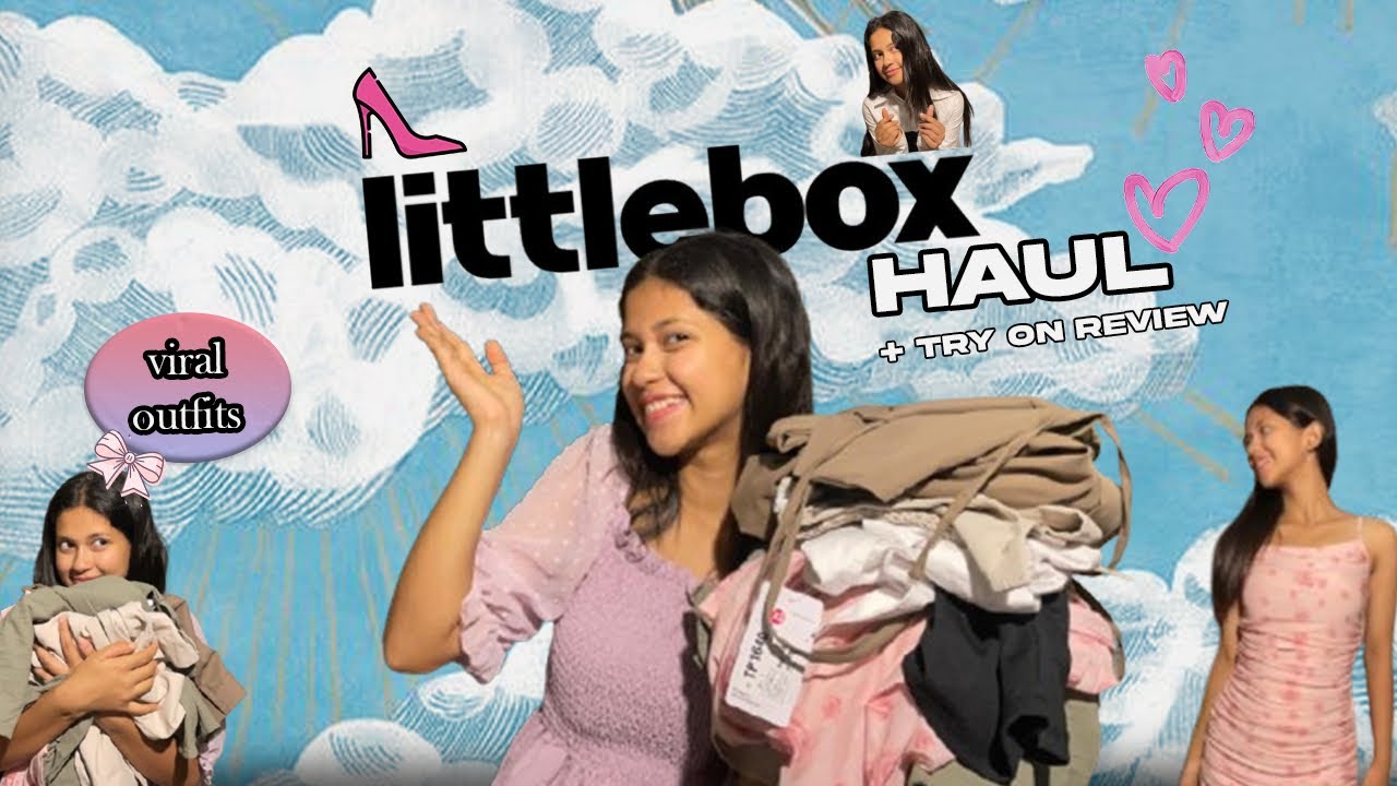 LITTLEBOX INDIA | haul video | try on + review | viral outfits - YouTube