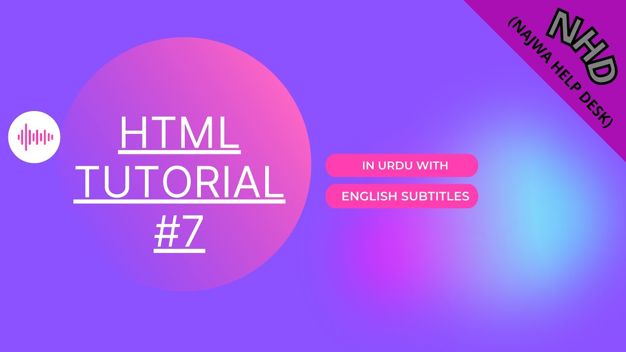 Html Subscript Sub And Superscript Sup Tags In Urdu 7 Youtube