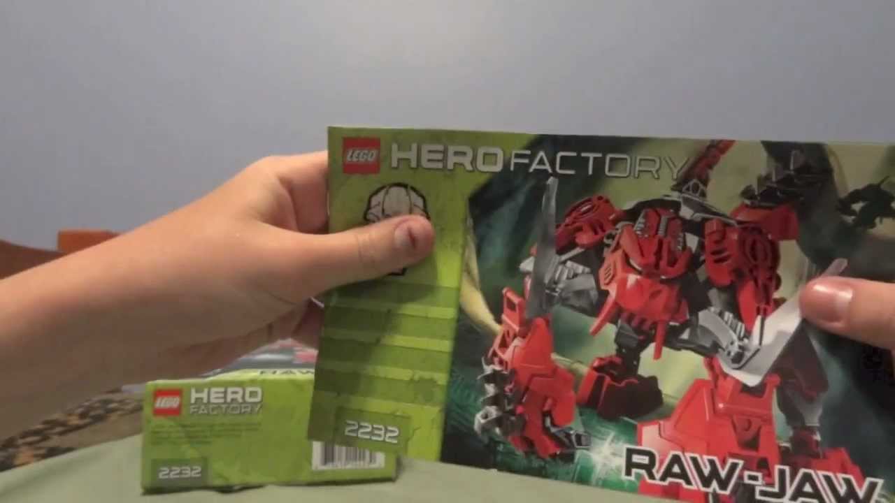 Hero Factory review - Raw Jaw - YouTube