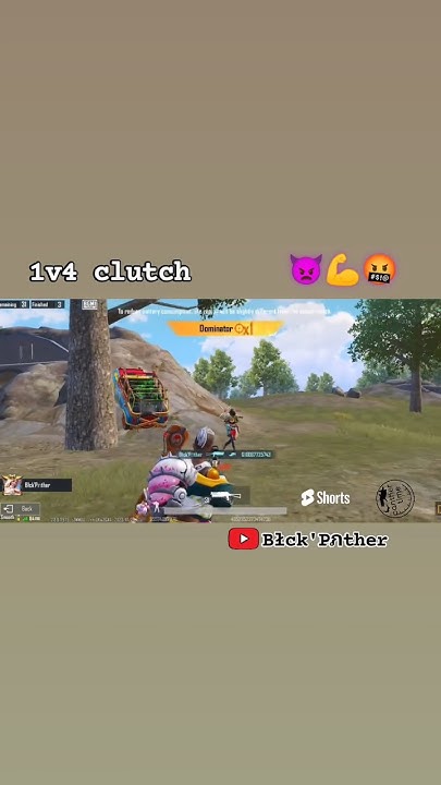 1V4 CLUTCH BEST REVENGE #pubgmobile #pubg #status #bgmi #clutch #shorts #pubg ...