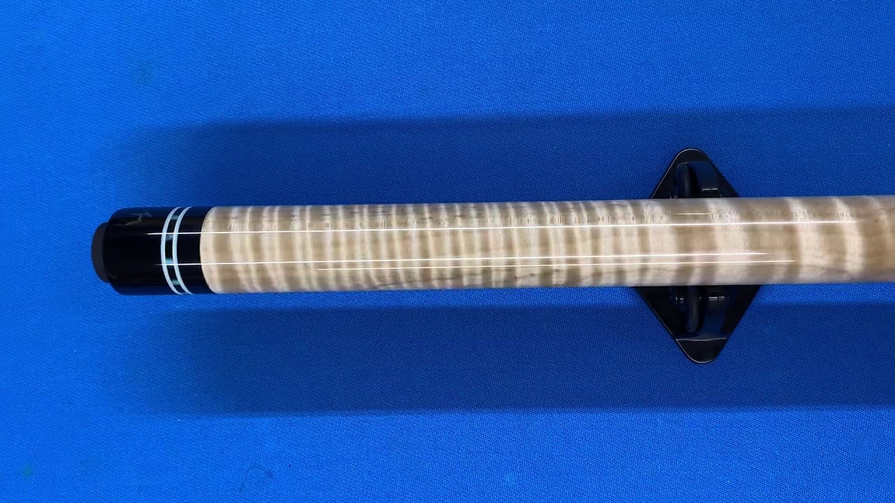 Tim Monk Custom Cue - YouTube