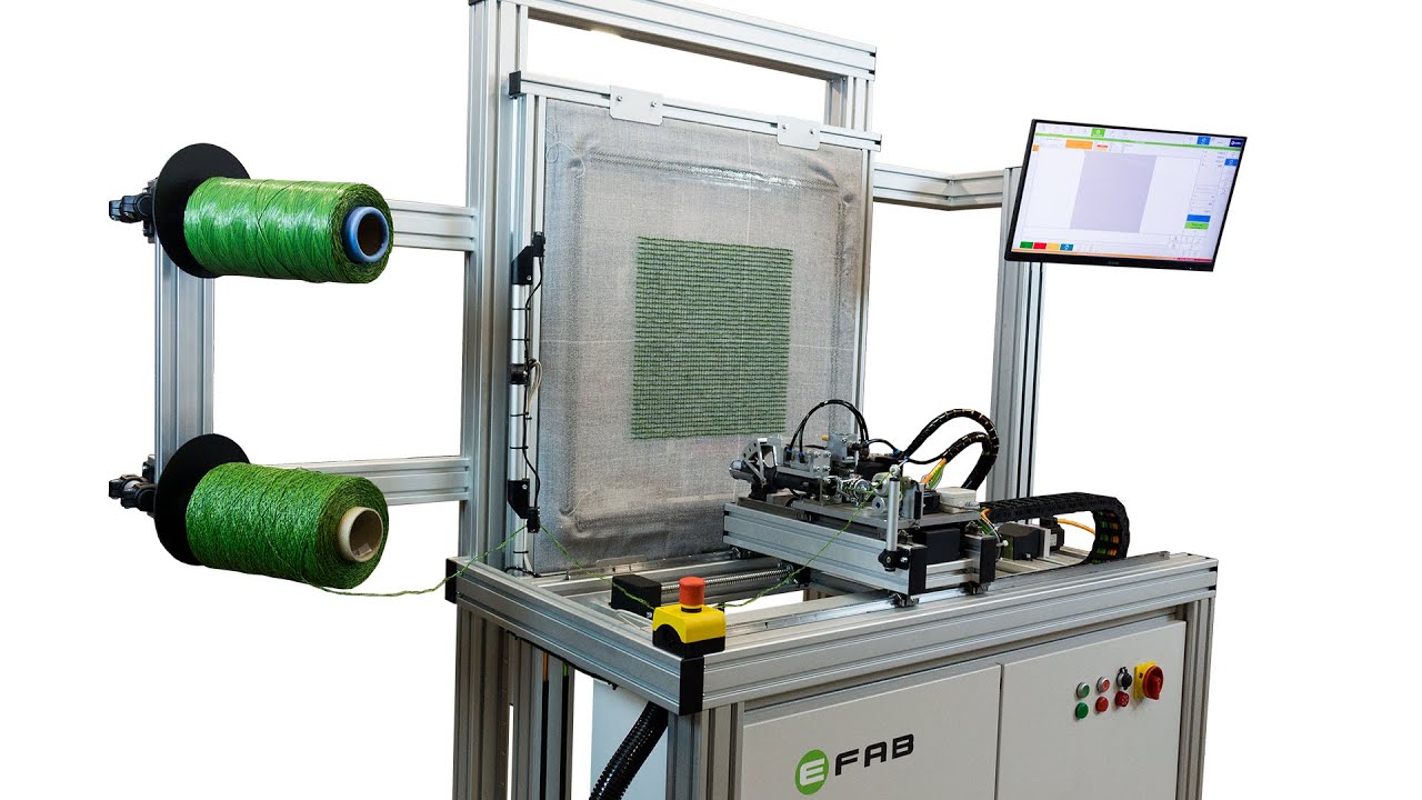 eSampler : Sample Tufting Machine - YouTube