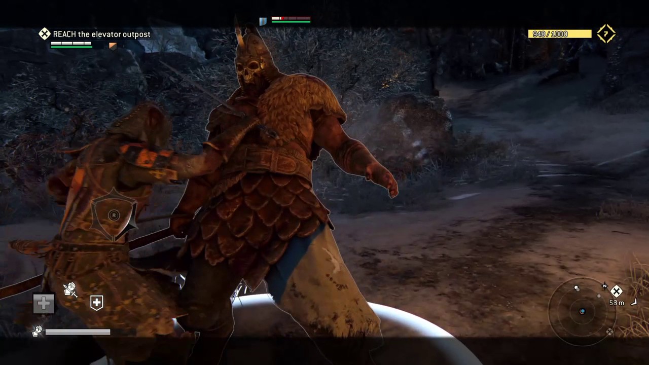For Honor Chapter 1.5 First death at hard - YouTube